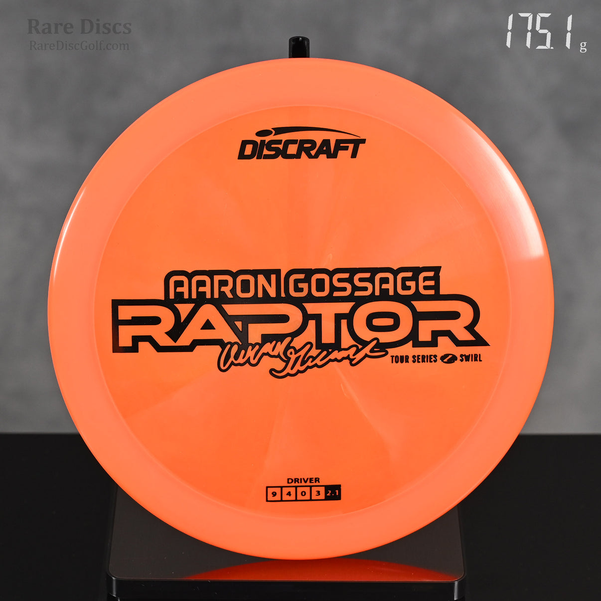 Discraft Raptor - Z Swirl 2025 Tour Series – Rare Discs - Disc Golf Store