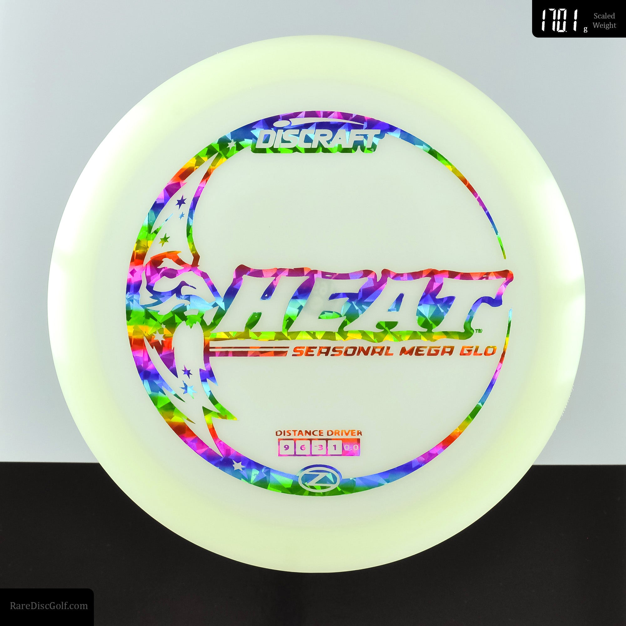 Discraft Heat - Mega Glo – Rare Discs - Disc Golf Store
