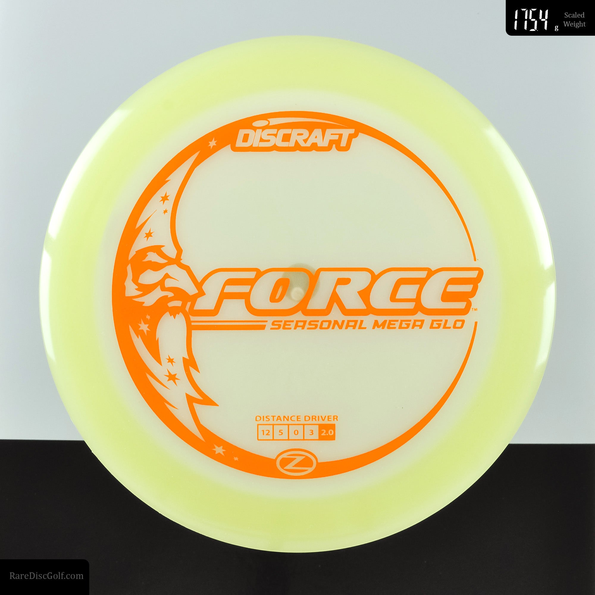 Discraft Force - Mega Glo – Rare Discs - Disc Golf Store