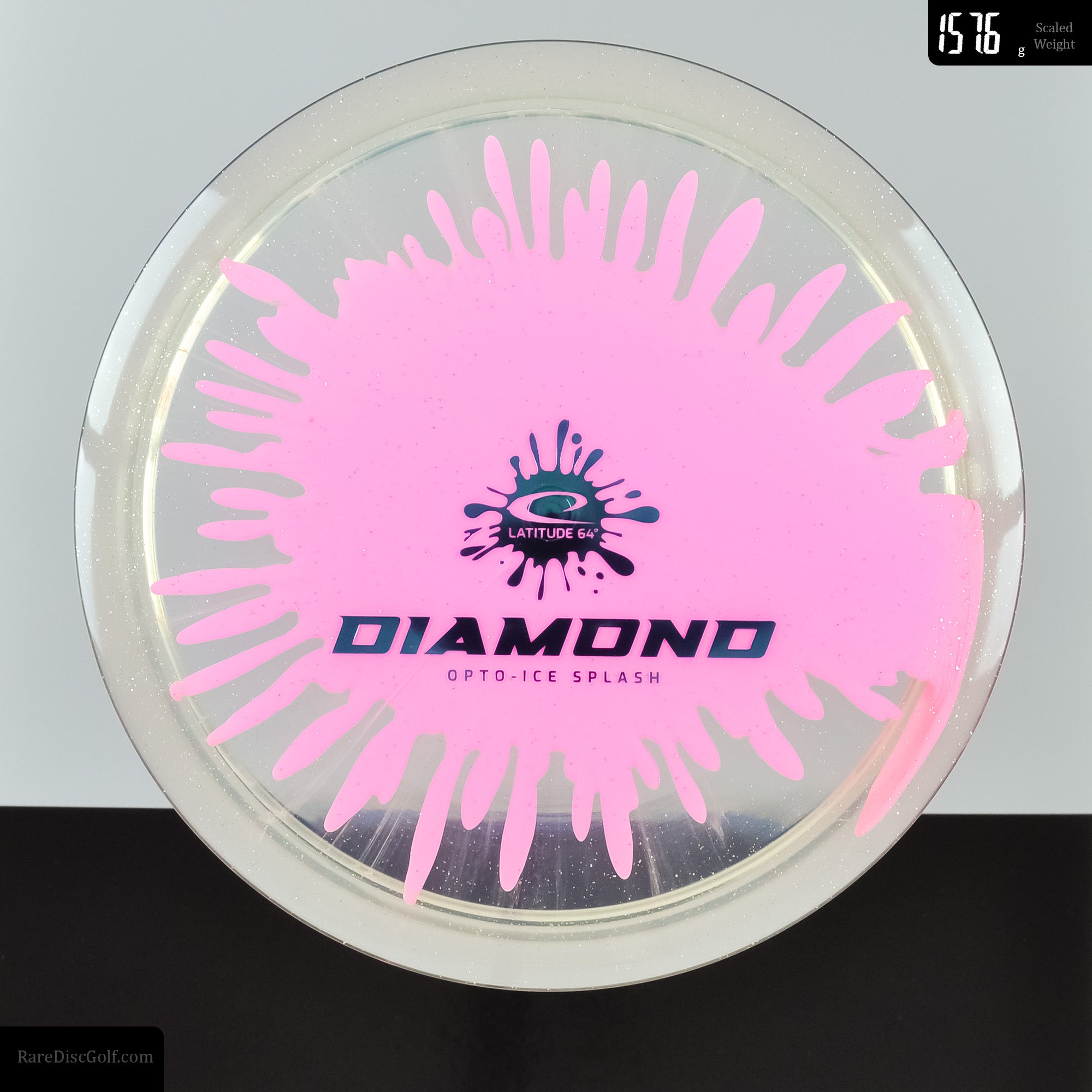 Latitude 64 Diamond - Opto Ice Sparkle Splash – Rare Discs - Disc Golf ...