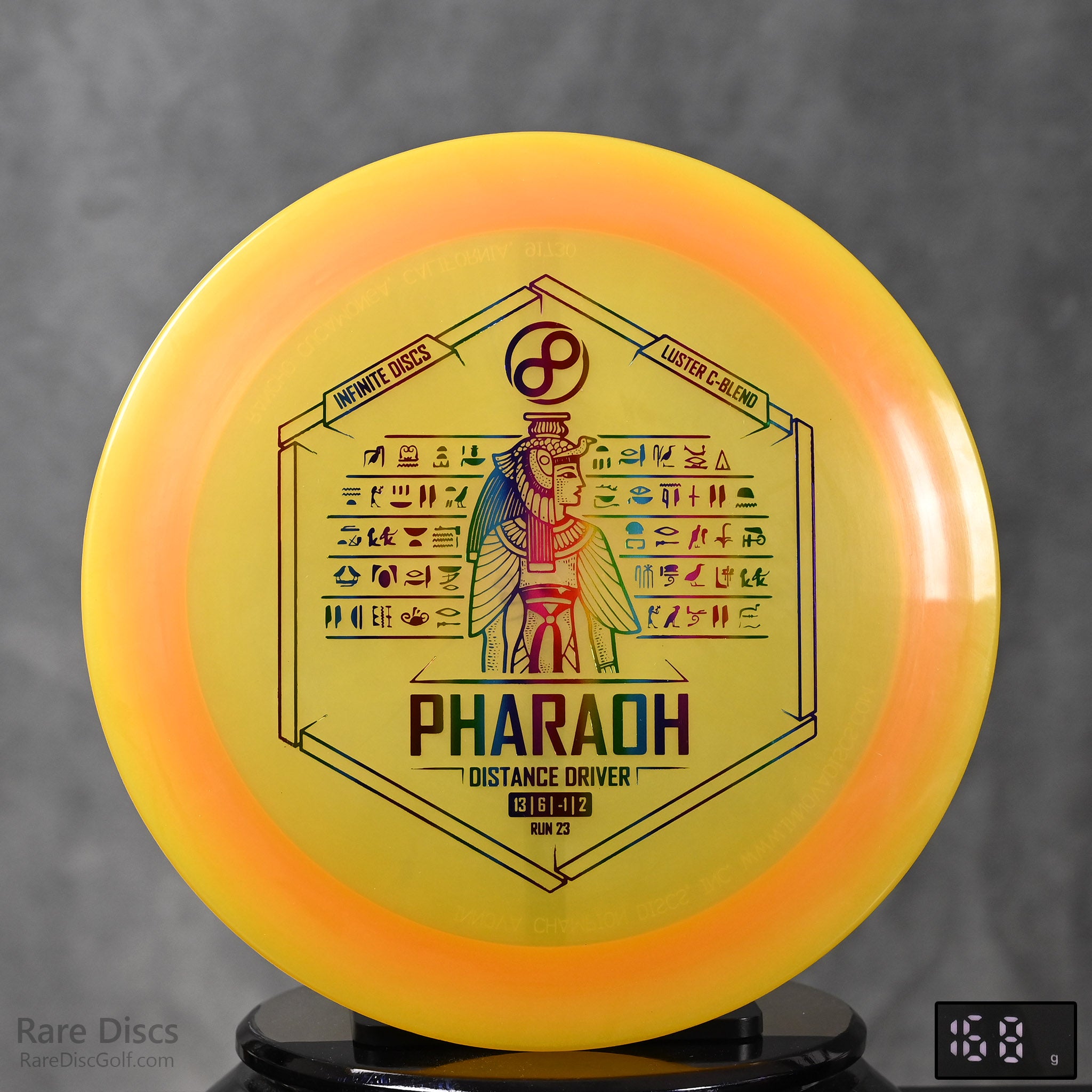 Infinite Pharaoh - Luster C-Blend – Rare Discs - Disc Golf Store