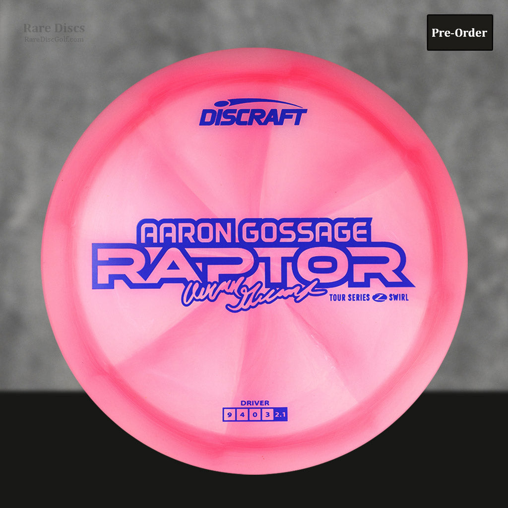 Discraft Raptor - Z Swirl 2025 Tour Series (Pre-Order) – Rare Discs ...