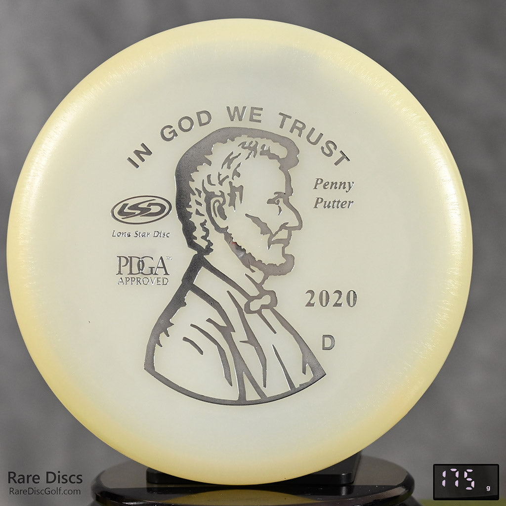 Lone Star Penny Putter - Glow – Rare Discs - Disc Golf Store