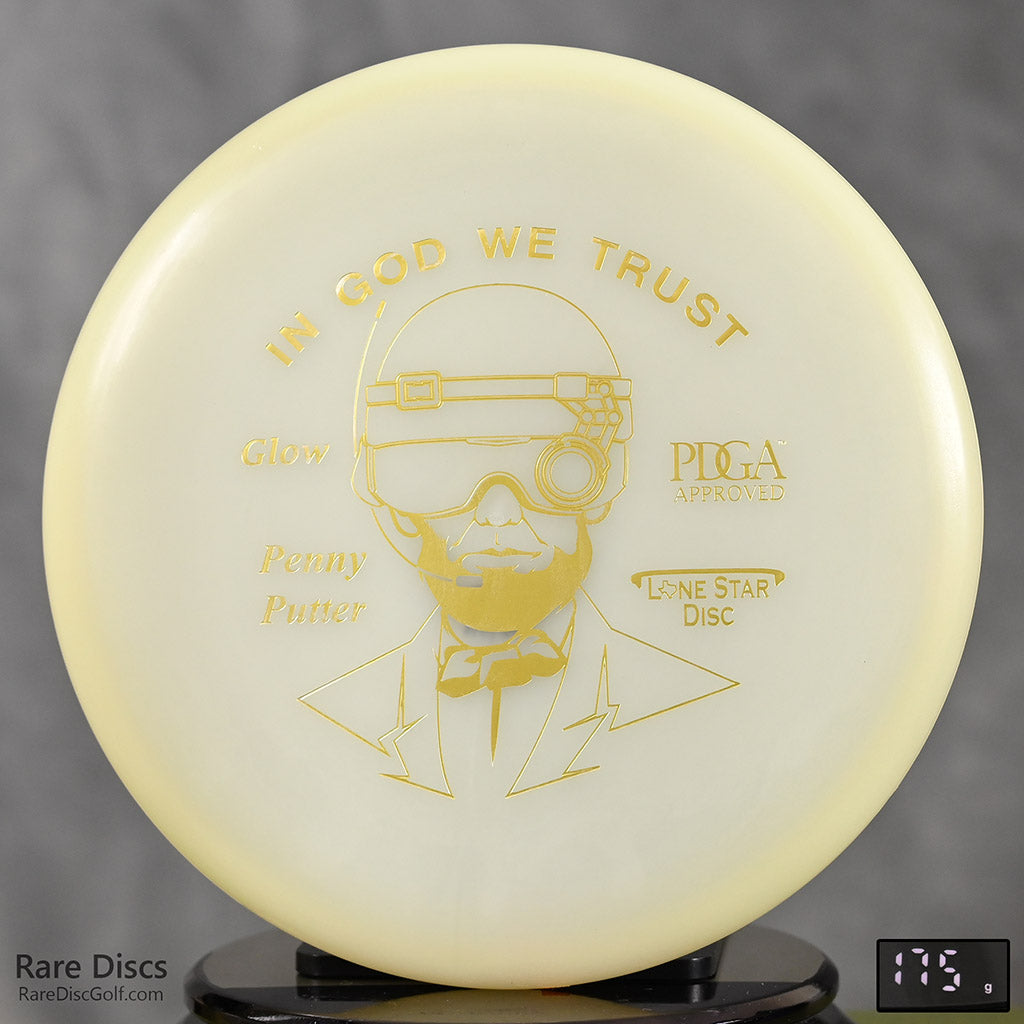 Lone Star Penny Putter - Glow – Rare Discs - Disc Golf Store